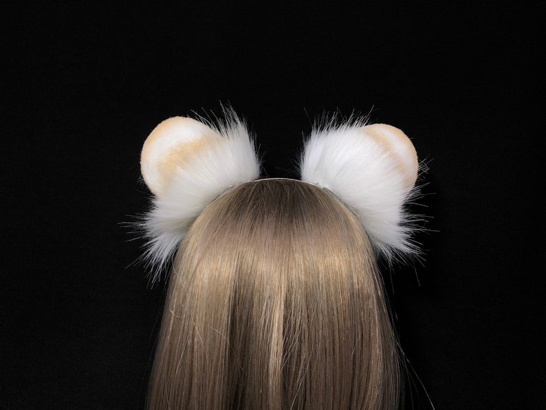 2.8realistic Lion Ear Headbandbrown Lion King Earwhite - Etsy