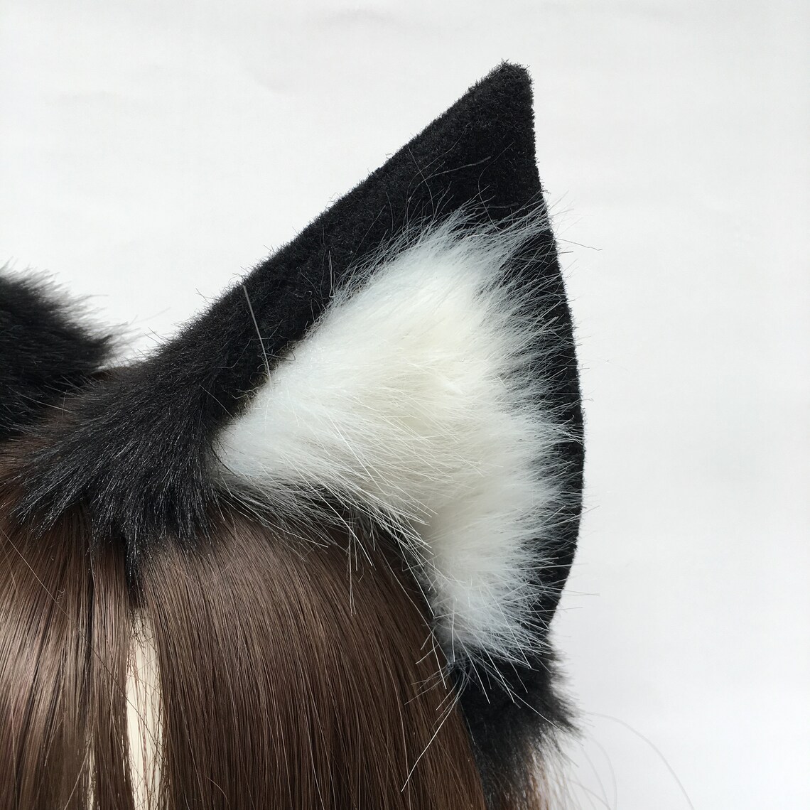 4 LOL League of Legends Ahri Realistic Black Fox Ears - Etsy UK