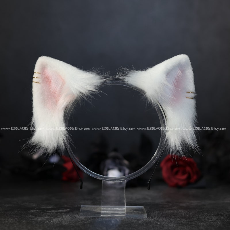 Cat Ears and Tail Set - Etsy