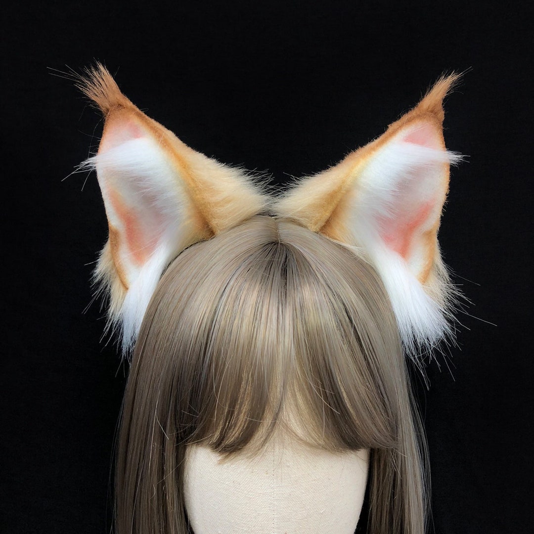 3.5 Realistic Felis Lynx Ears Headbandcat Ears - Etsy