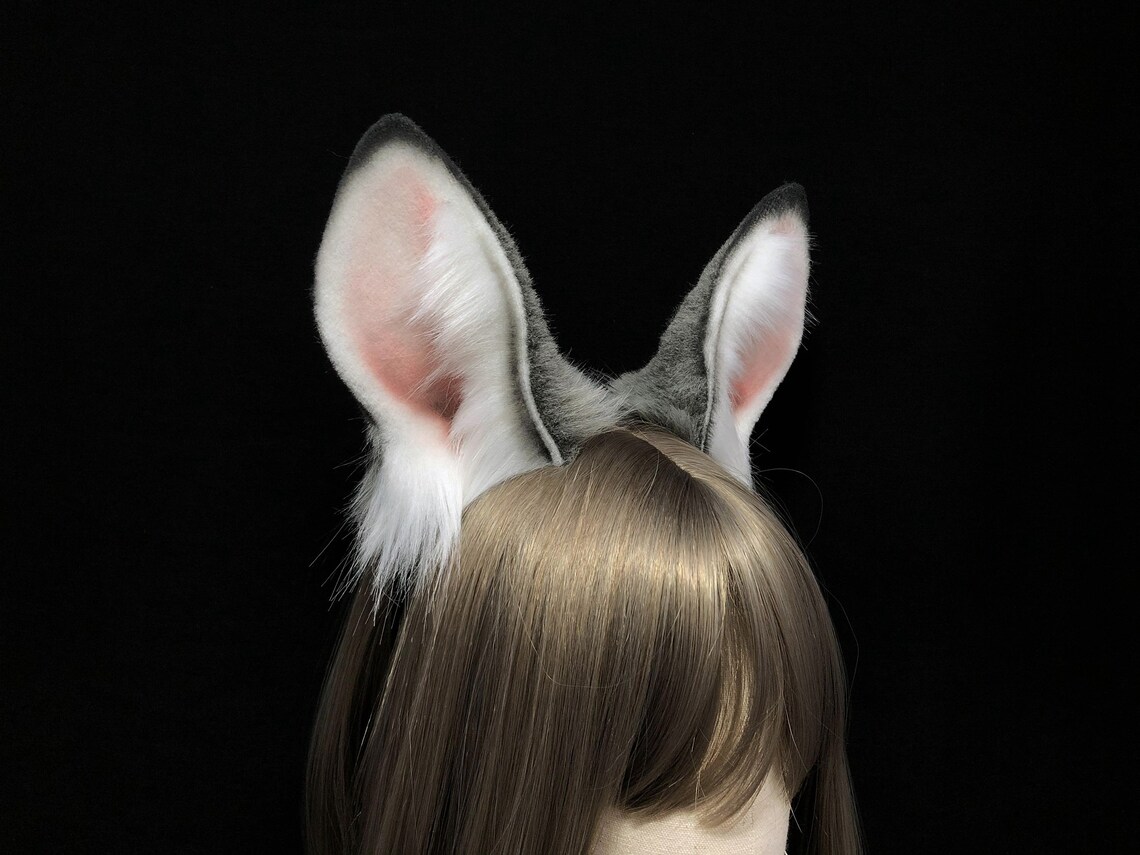 5.2 Realistic Spots Rabbit Ears HeadbandCow's | Etsy