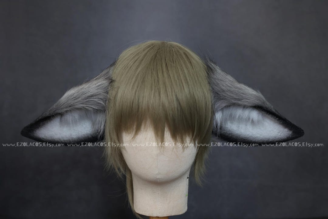 Handmade Animal Sheep Ears Headband and Tail,plush Animal Sheep Ears ...