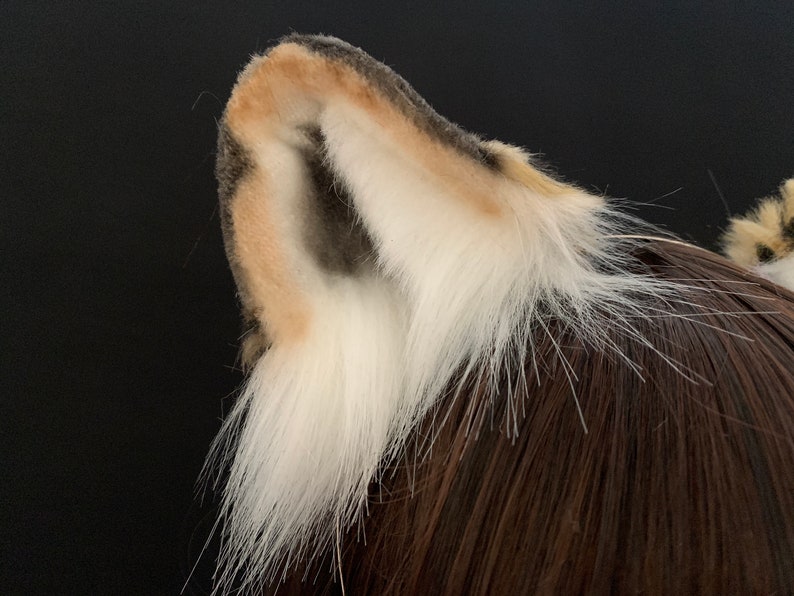 Realistic Leopard Ears Headbandrealistic Tiger Ears - Etsy