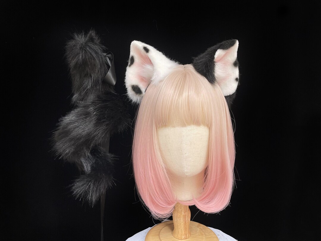 Custom Miniature Pig Ears & Tail Set,mini-musk Swine Ears Headband ...