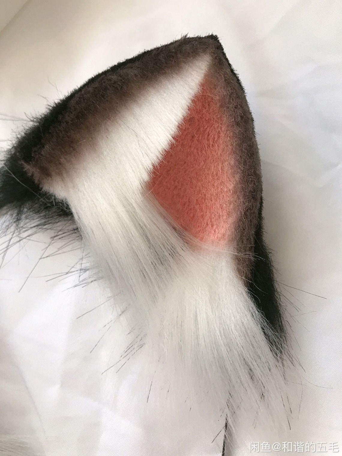 2.3 Cute White Cat Ears HeadbandWhite Kitten ears hair | Etsy