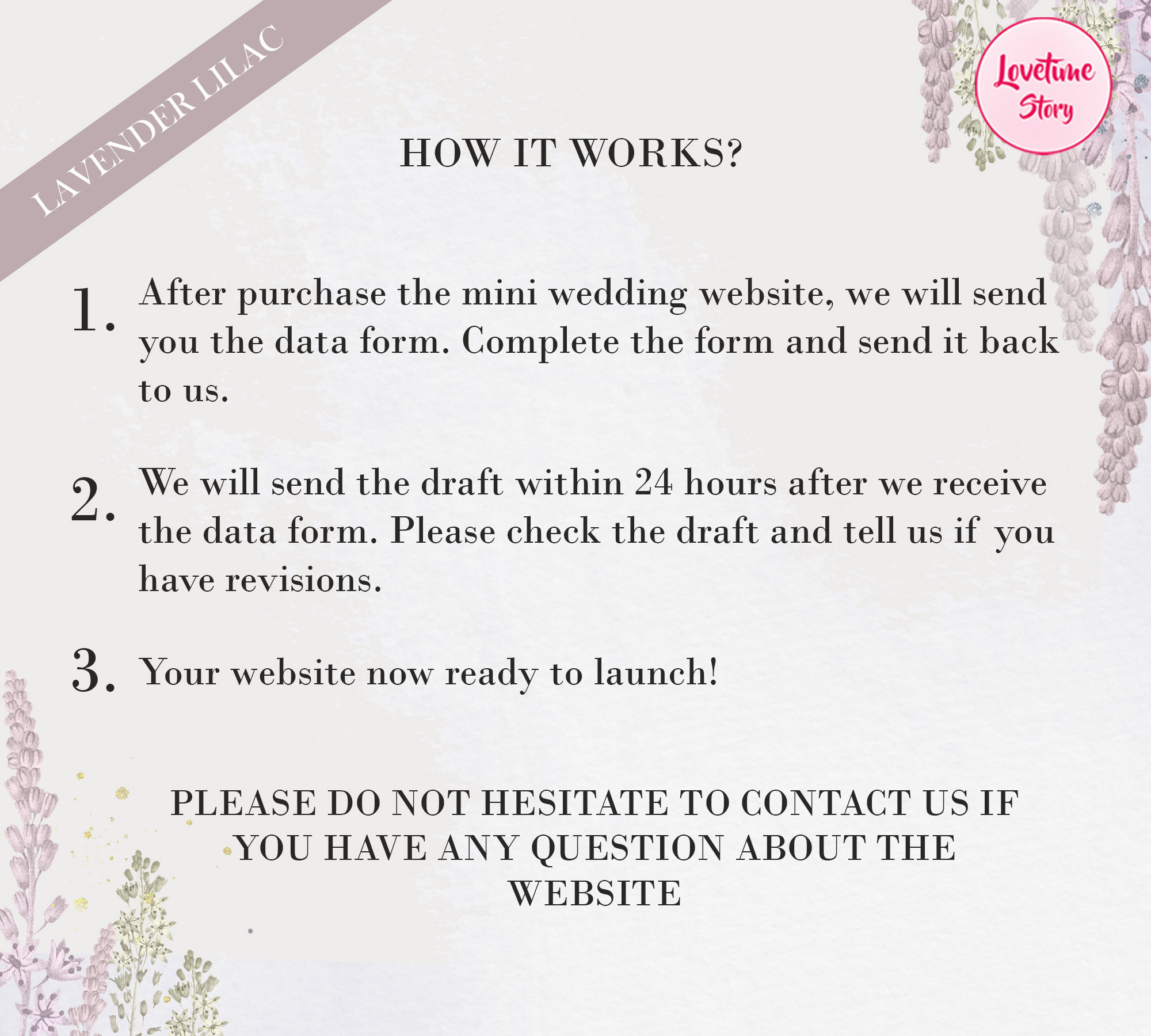 Digital Wedding Website Invitation Online Digital & RSVP Personalized ...