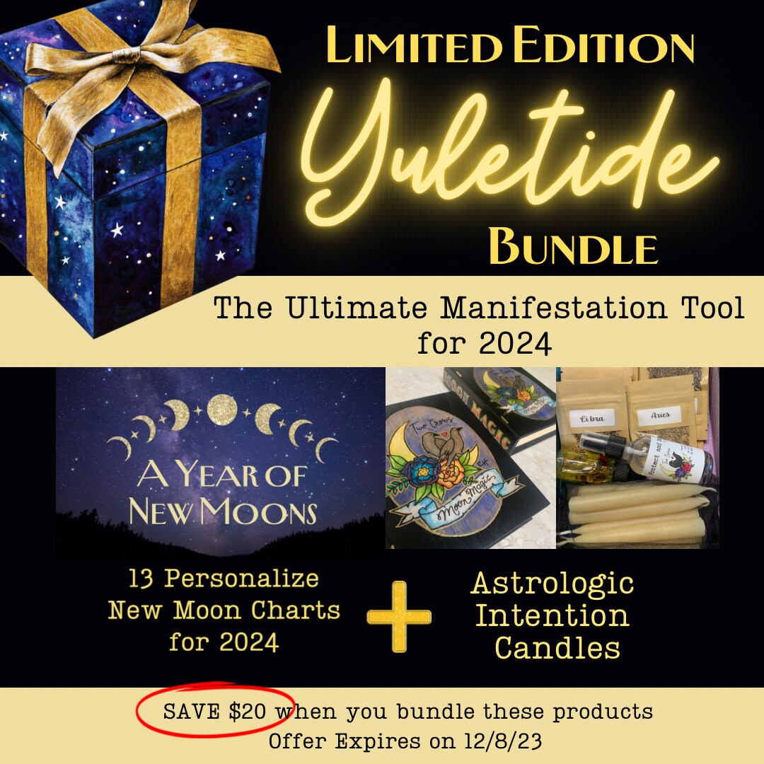 Yuletide New Moon Magic Bundle - Etsy