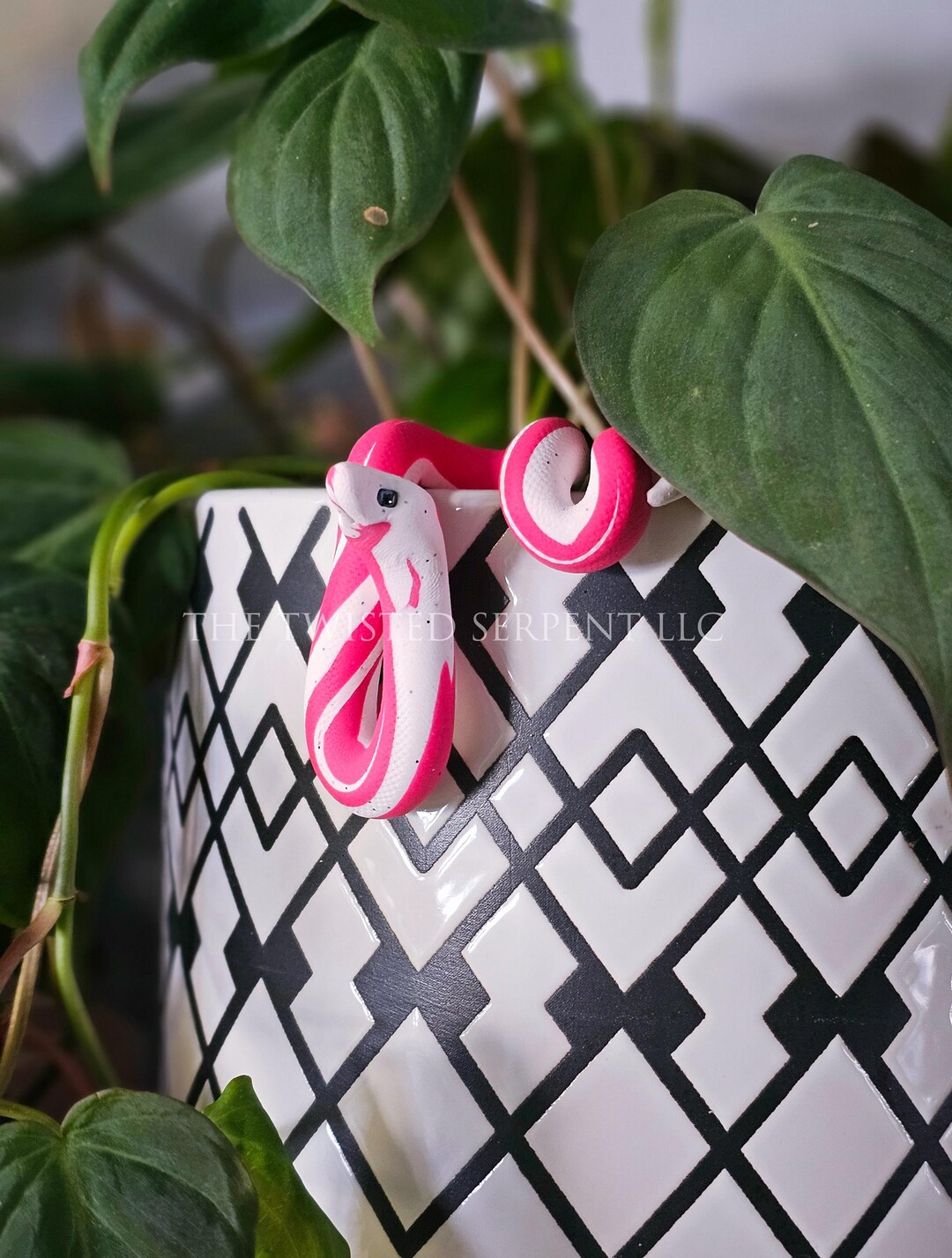 Dragon Fruit Pot Pal Snake | Original Creator of Pot Pals | Handmade ...