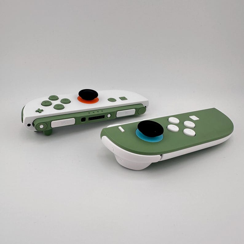 New Custom Nintendo Switch 2 Joy-con Controllers Light Green/white - Etsy