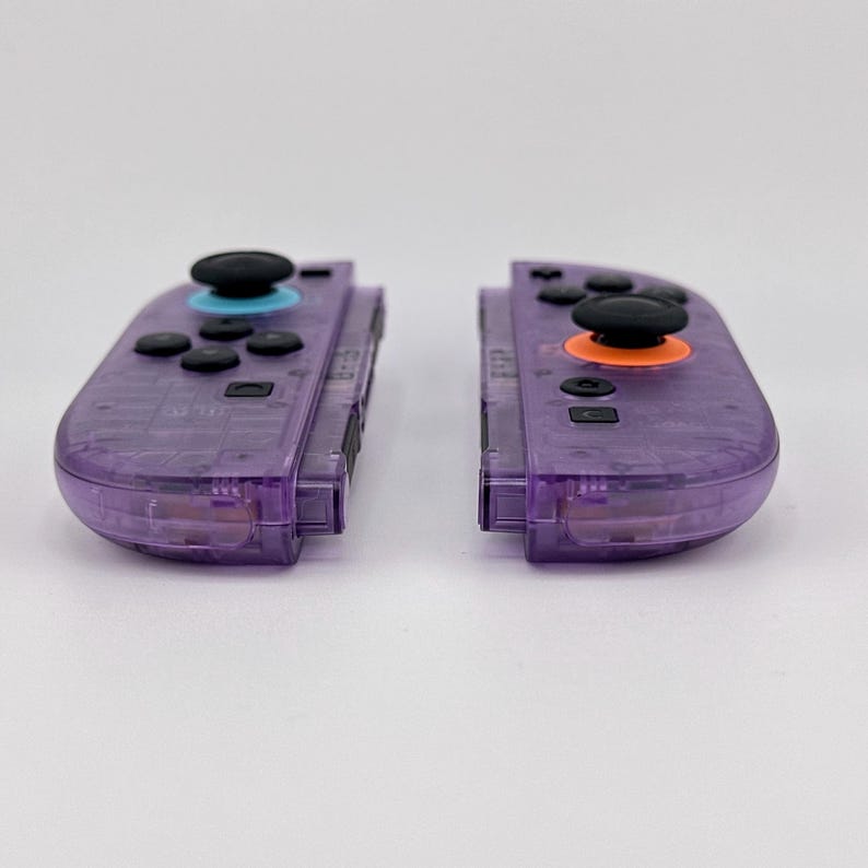 New Custom Nintendo Switch 2 Joy-con Controllers Clear Atomic Purple - Etsy