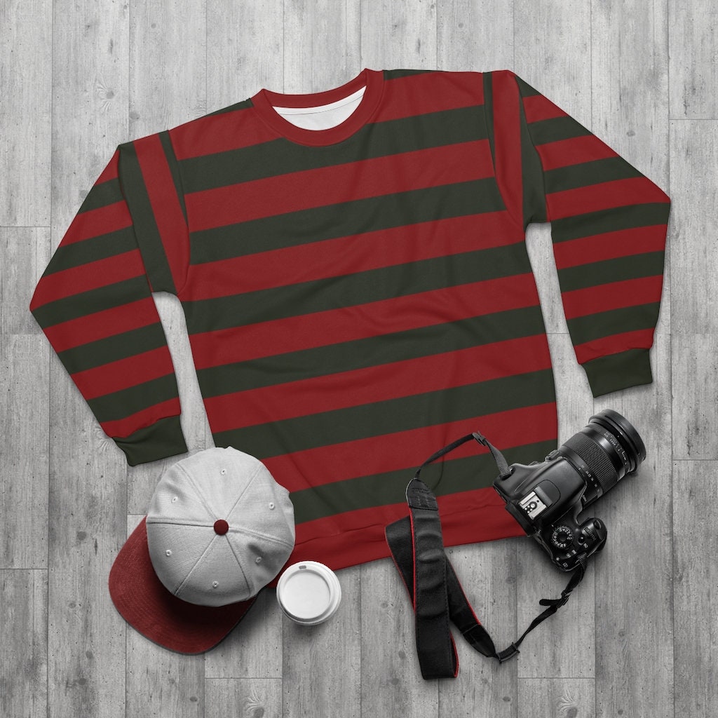 Sudadera estilo Freddy Krueger, suéter unisex de manga larga inspirado ...
