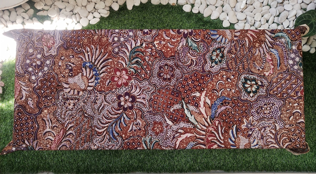 Vintage Tiga Negeri Batik Tulis Fabric | Hand-drawn Indonesian Cloth - Etsy