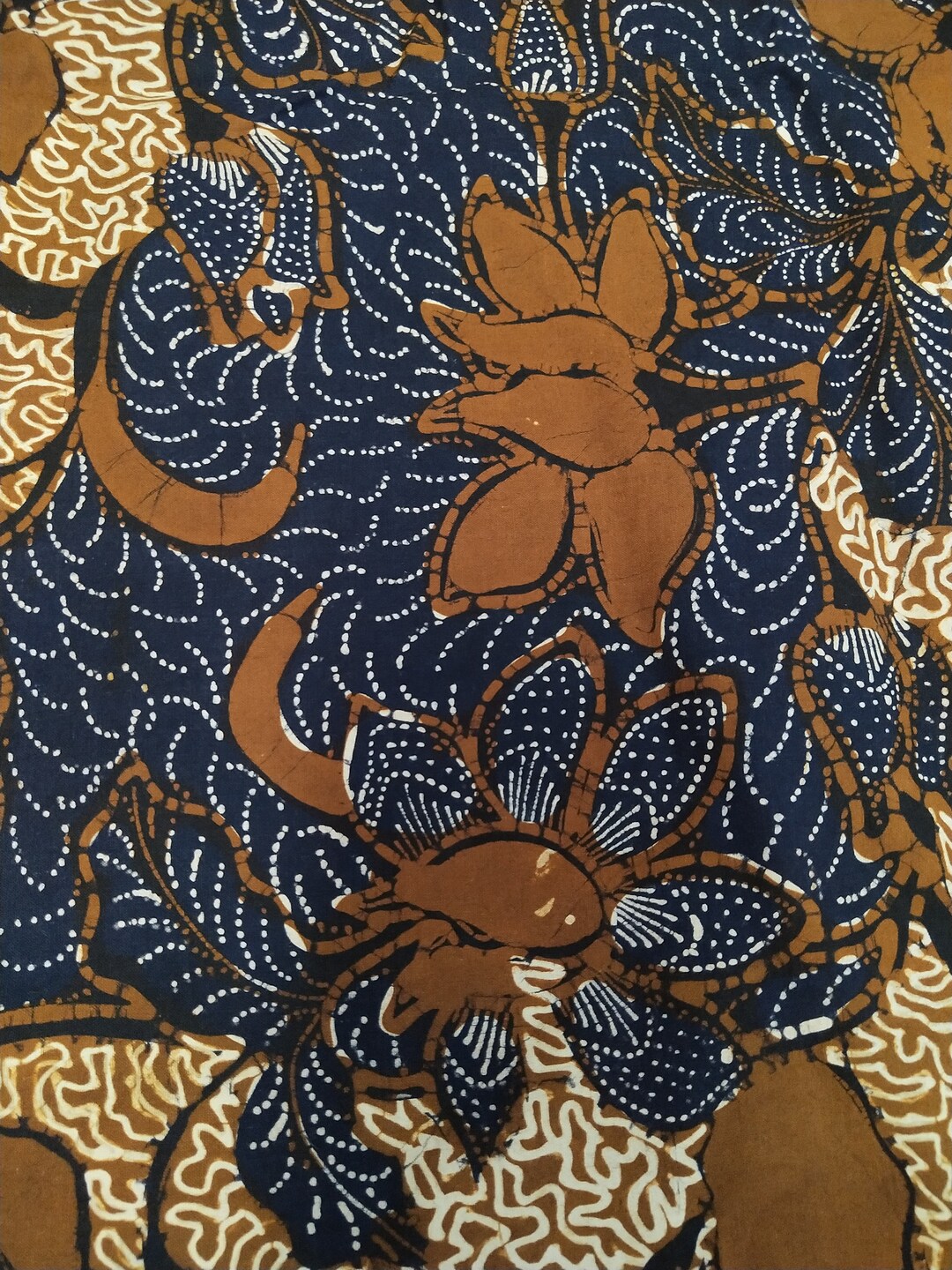 Batik Tulis Lunglungan Kembang Lawasan|rare Vintage Hand Drawn Fabric ...