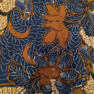 Batik Tulis Lunglungan Kembang Lawasan|rare Vintage Hand Drawn Fabric ...