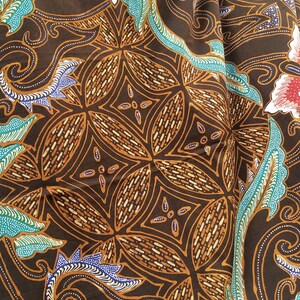 Batik Tulis Motif Kawung|hand Drawn Kawung Motif|hand Made Traditional ...