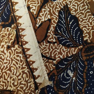Batik Tulis Lunglungan Kembang Lawasan|rare Vintage Hand Drawn Fabric ...