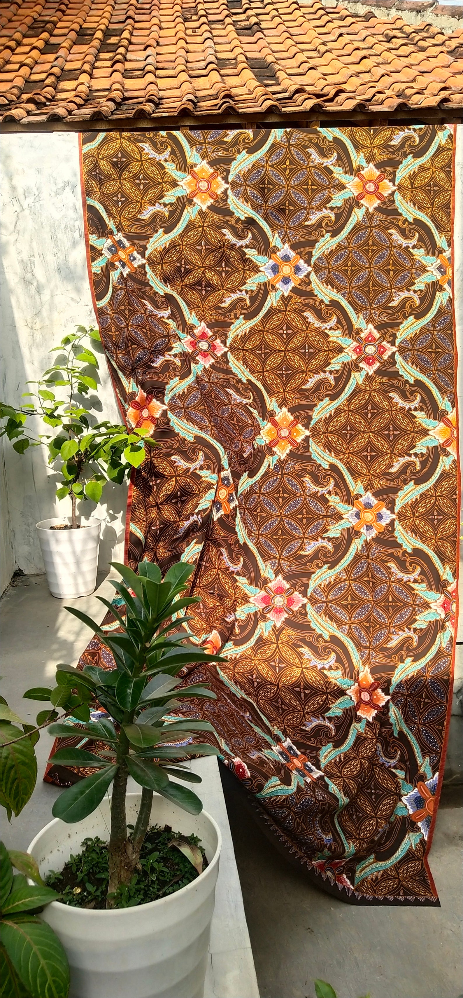 Batik Tulis Motif Kawung|hand Drawn Kawung Motif|hand Made Traditional ...