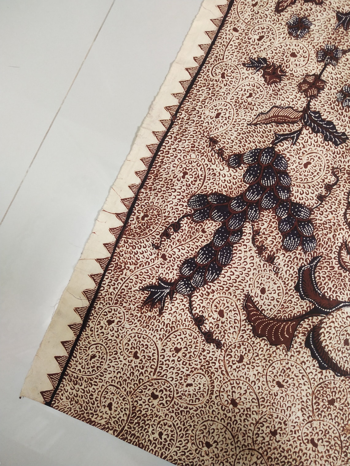 Batik Tulis Gringsing Kembang Lawasan|rare Vintage Hand Drawn Fabric|beautiful Batik Tulis Motif ...