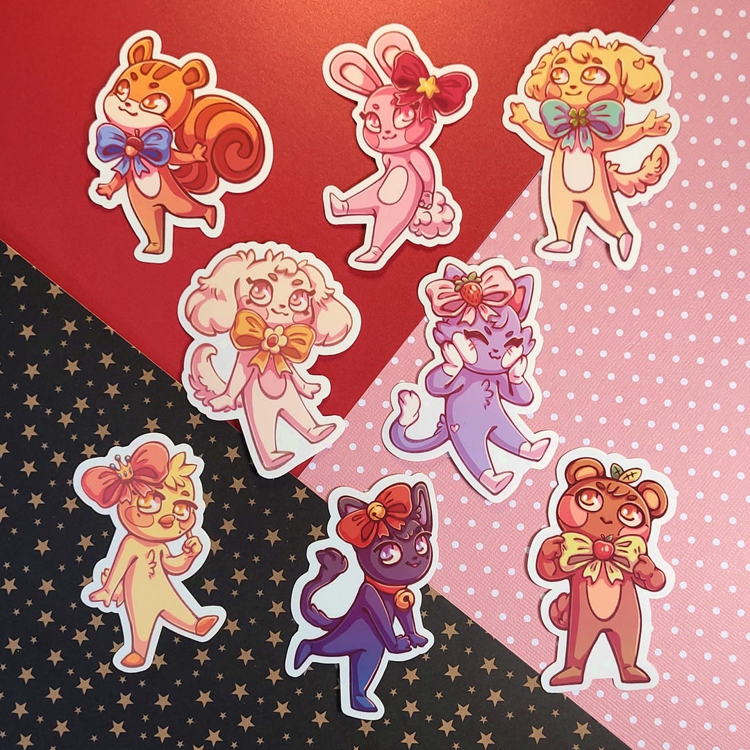 ANITEEZ Bow Vinyl Sticker | ATEEZ, Kpop - Etsy