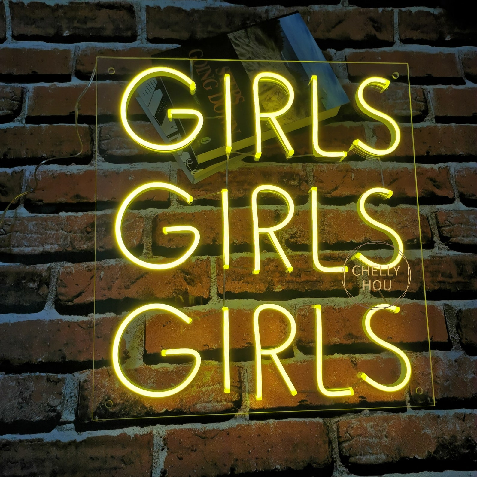 Girls Girls Girls Neon Sign LED Neon Light Wedding Sign Party | Etsy