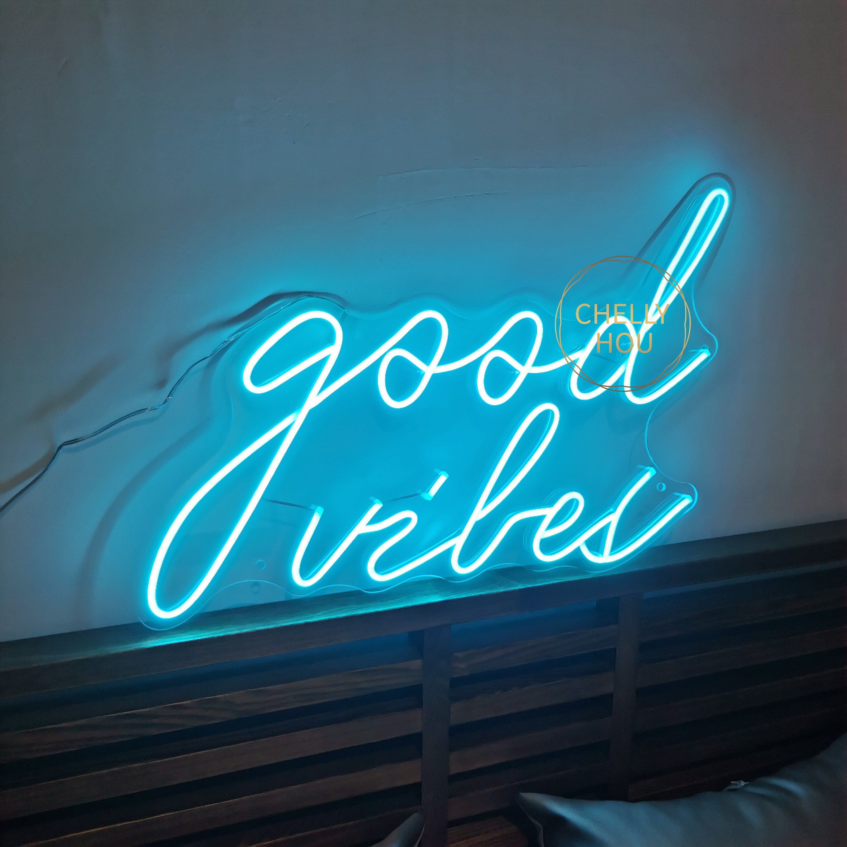 Good Vibes LED Neon SignCustom Neon SignNeon light sign | Etsy