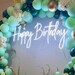 Custom Happy Birthday Neon Sign Flex Led Custom Birthday Party - Etsy ...