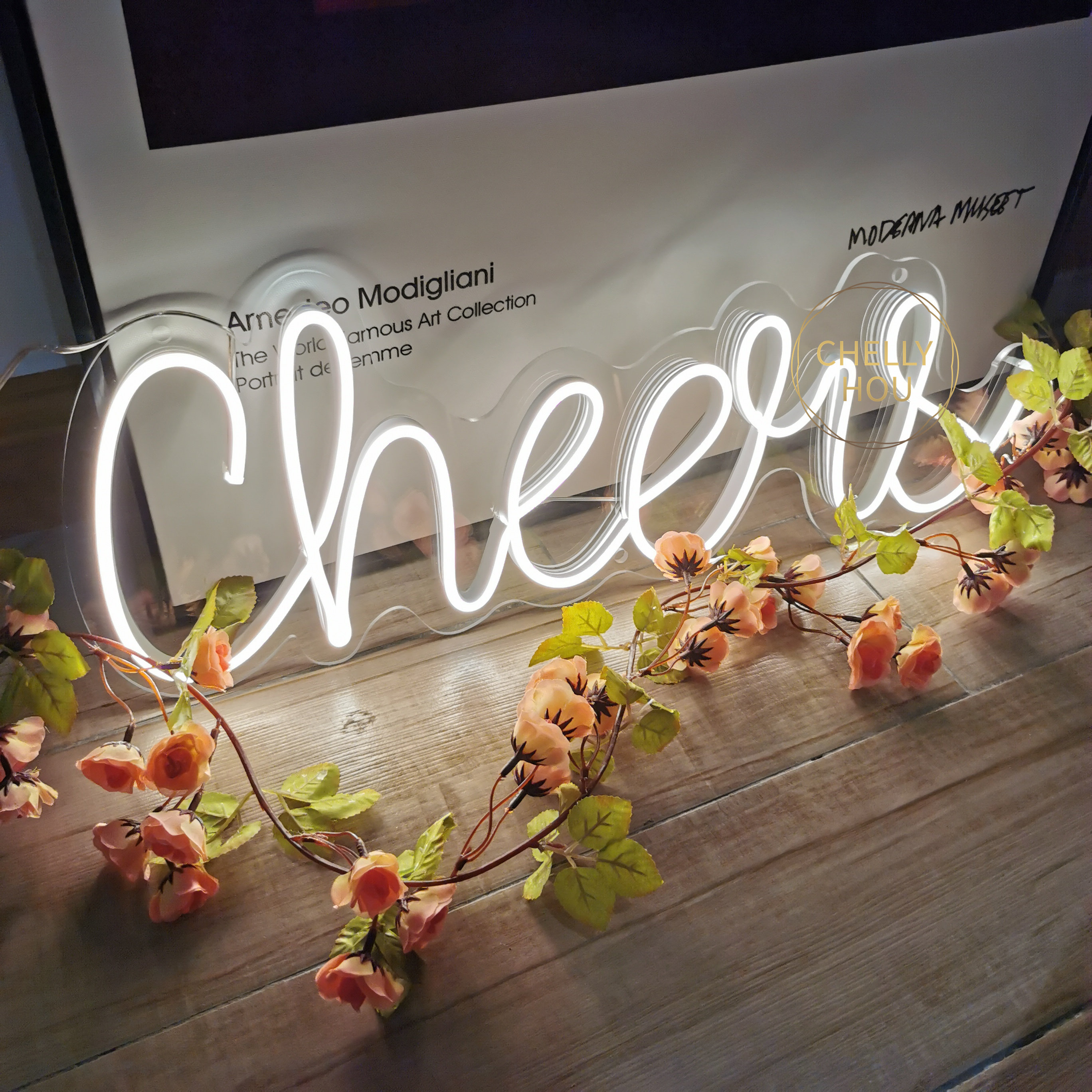 Cheers LED Neon Sign Home Décor Wall Hangings etna.com.pe