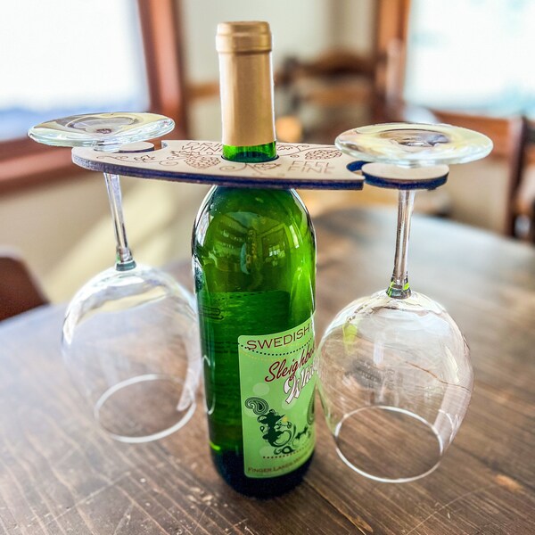 Wine Glass Holder Etsy