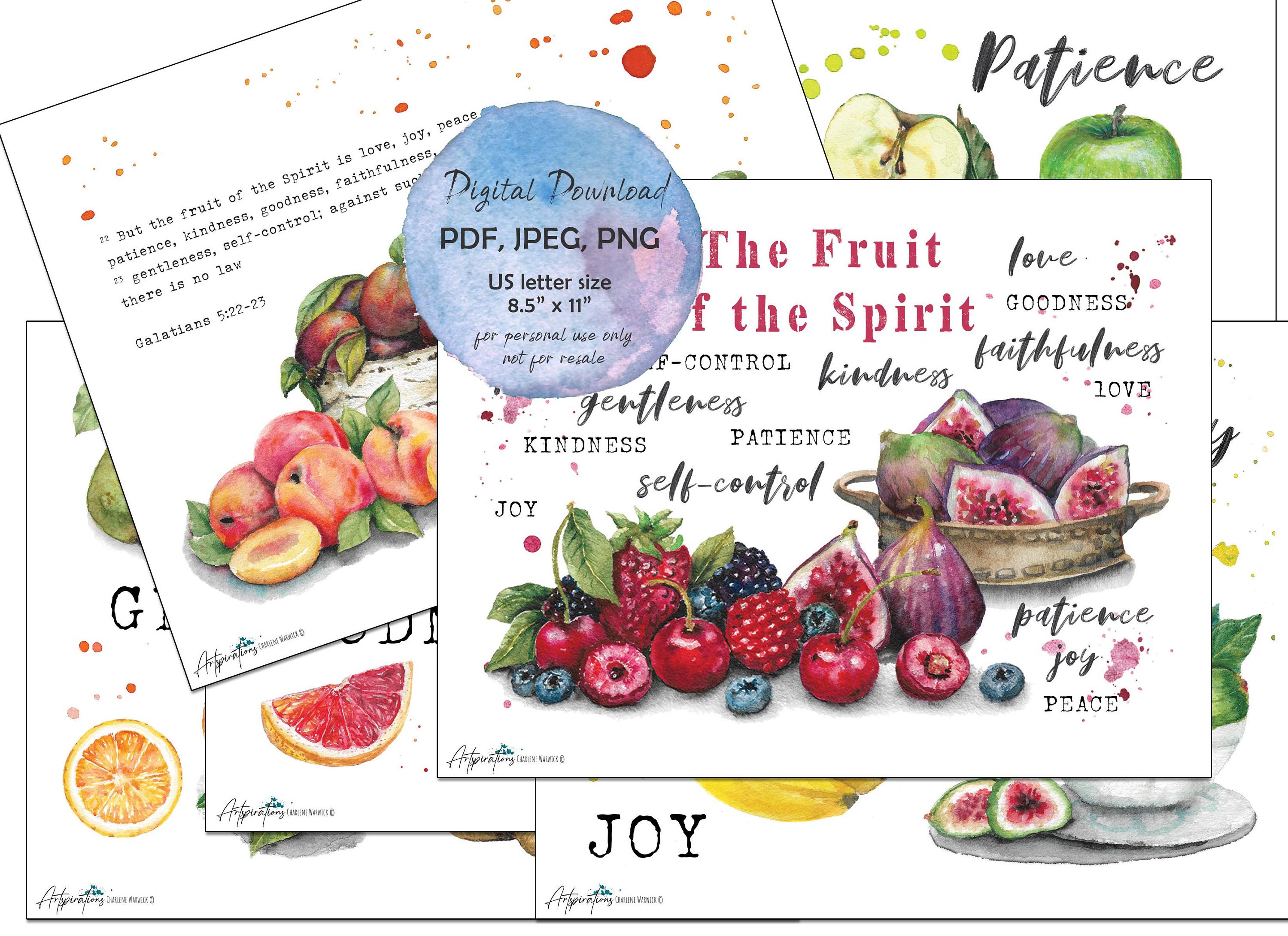 Fruit of the Spirit - Etsy