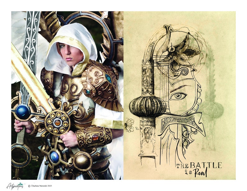 The Battle is Real - Etsy