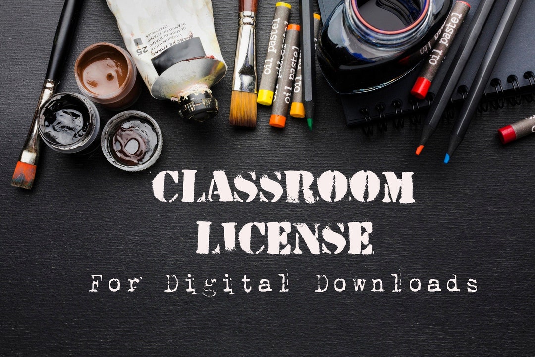 Classroom License - Etsy