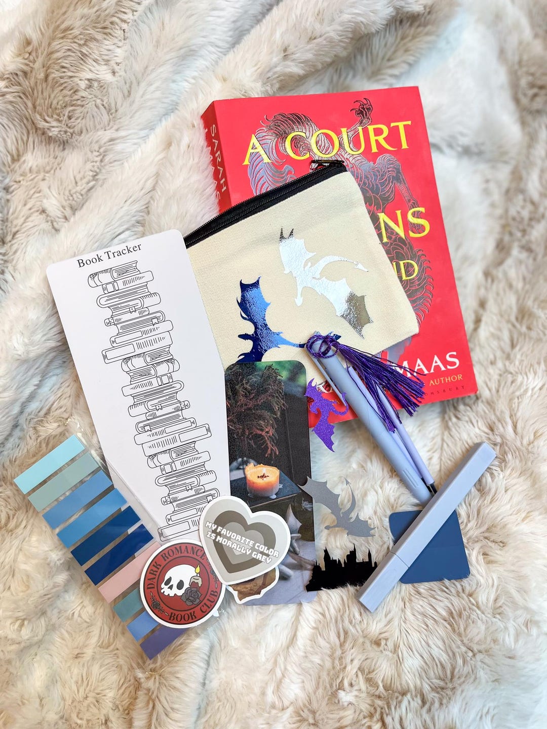 Curated and Customized Bookish Fantasy Annotation Kit for Book Lovers ...