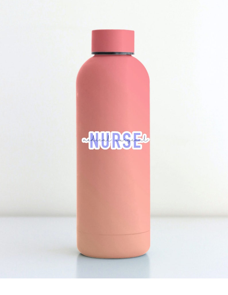 Medical Surgical Nurse Sticker, Water Resistant Holographic Die Cut - Etsy