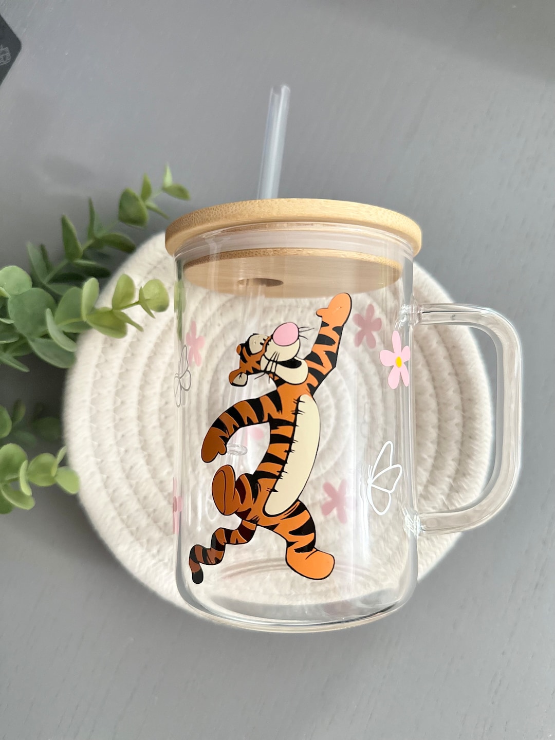 Hogg Glass Cup Tigger Glass Cup Iced Coffee Glas Cup Customized Cup ...
