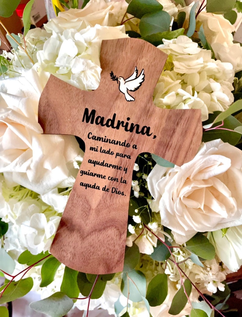 Godparents Proposal Cross | Padrinos Gift | Quieres Ser Mi | Padrino ...