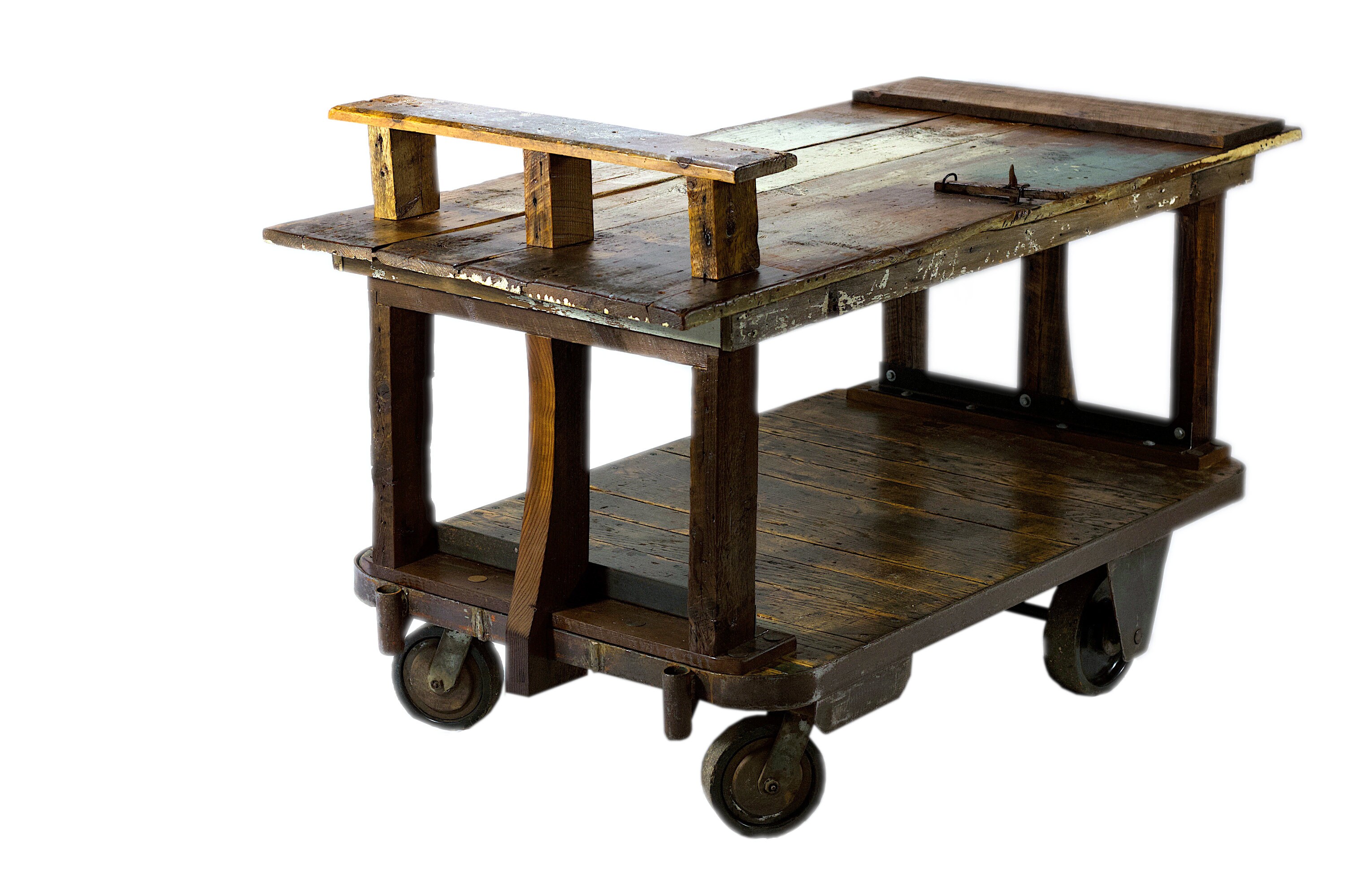 Rustic Island/factory Cart - Etsy