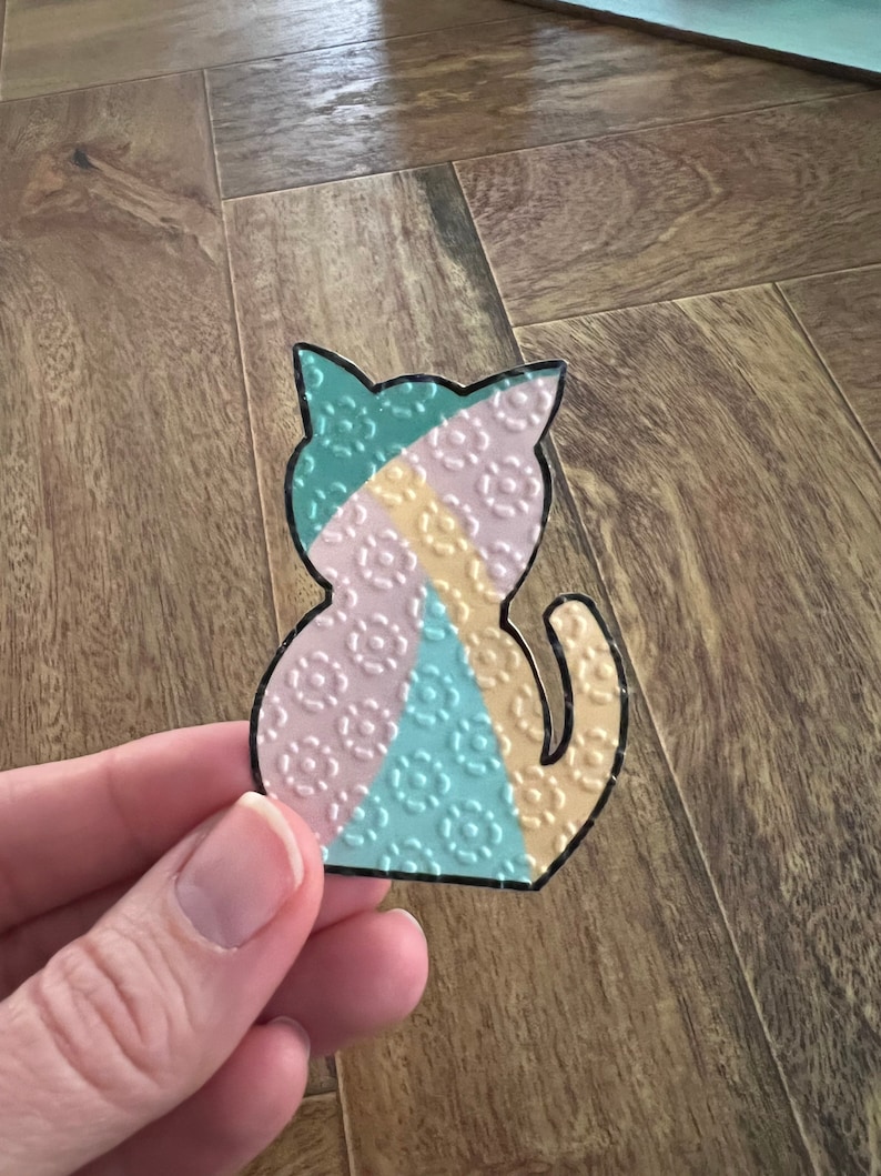 Sensory Stickers: Cat Stickers for Anxiety Relief Sensory - Etsy