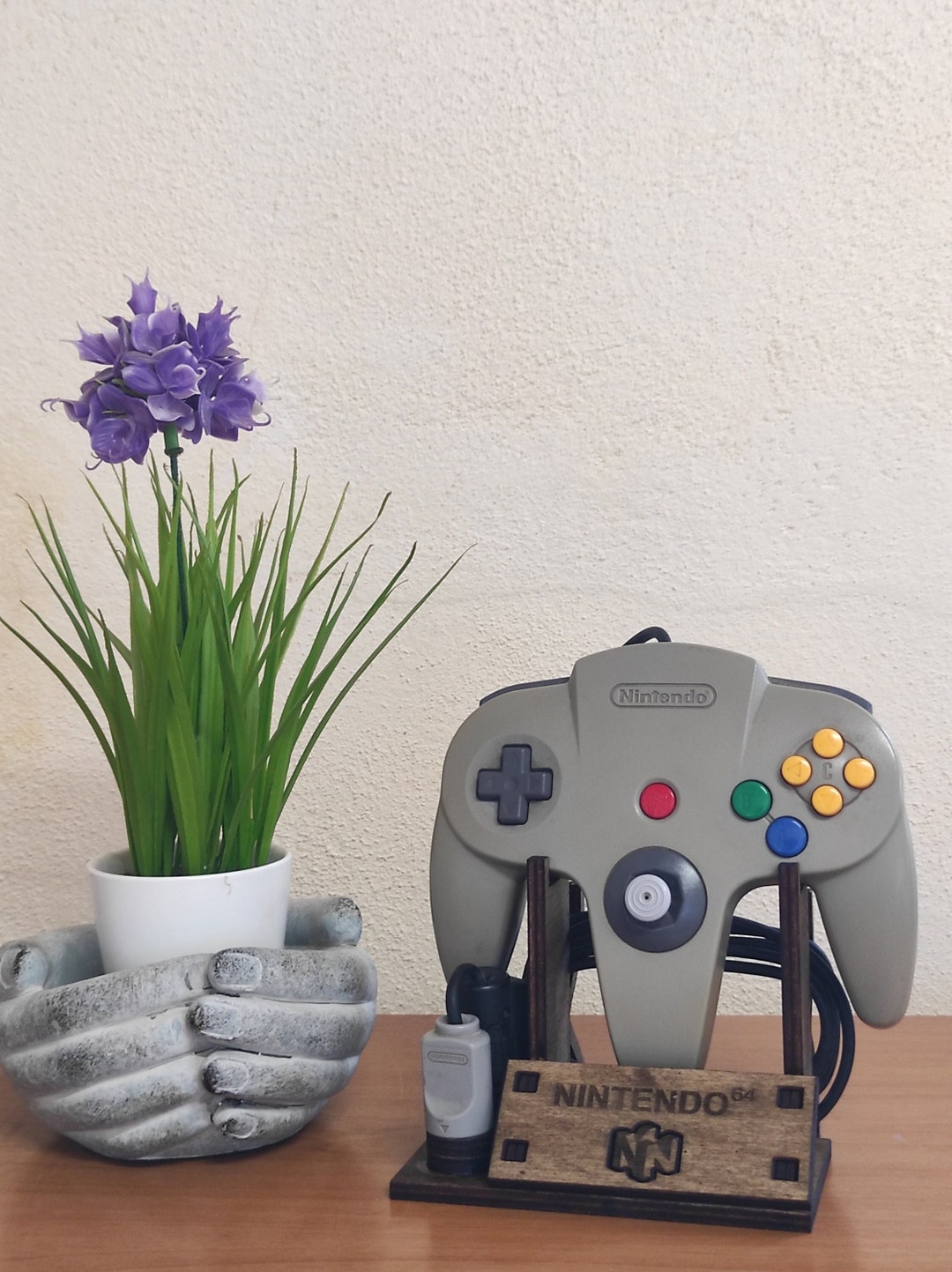 Wooden Stand for NINTENDO64 Controller Elegant Design Eco Friendly ...