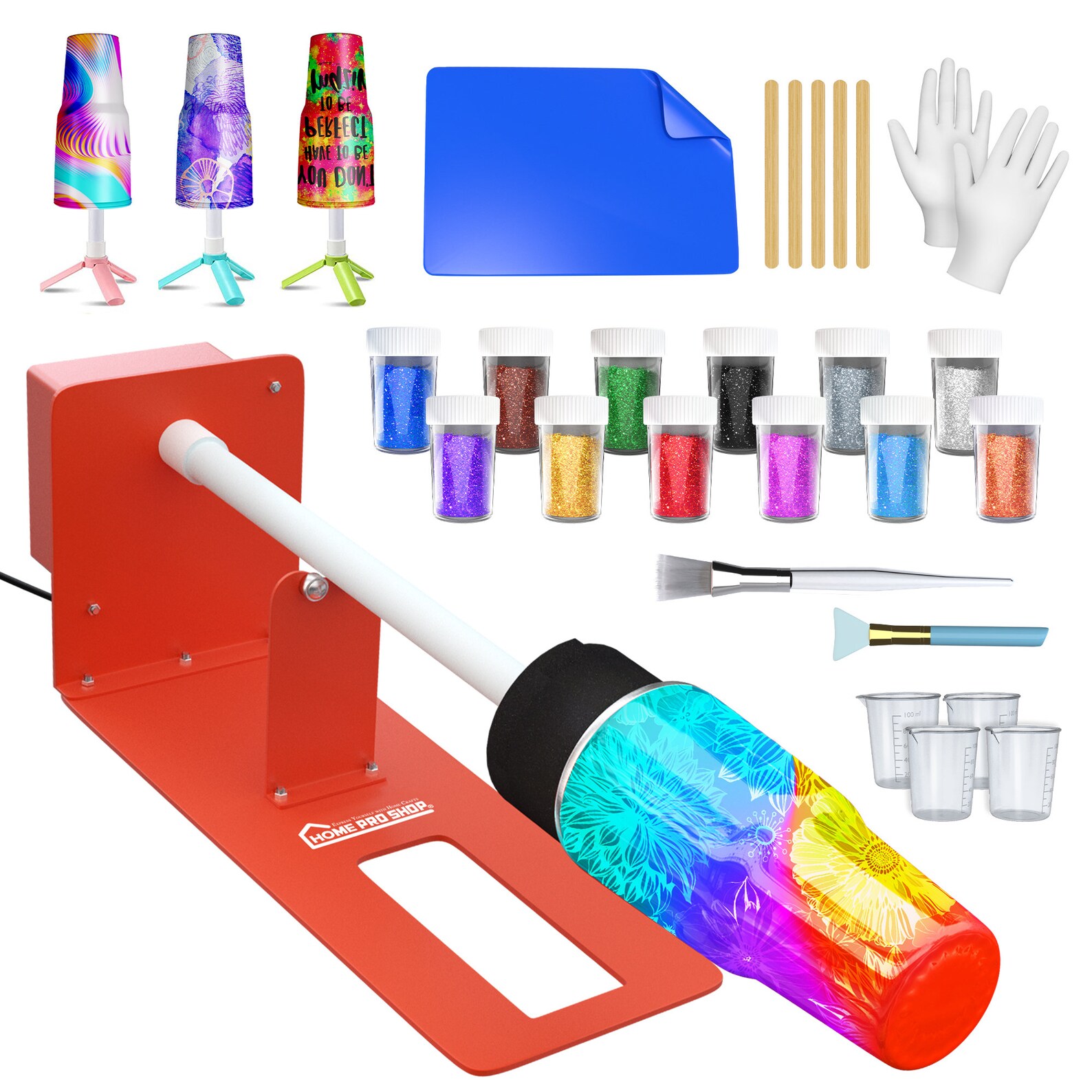 Cup Turner for Tumblers Bundle Tumbler Turner Machine for | Etsy