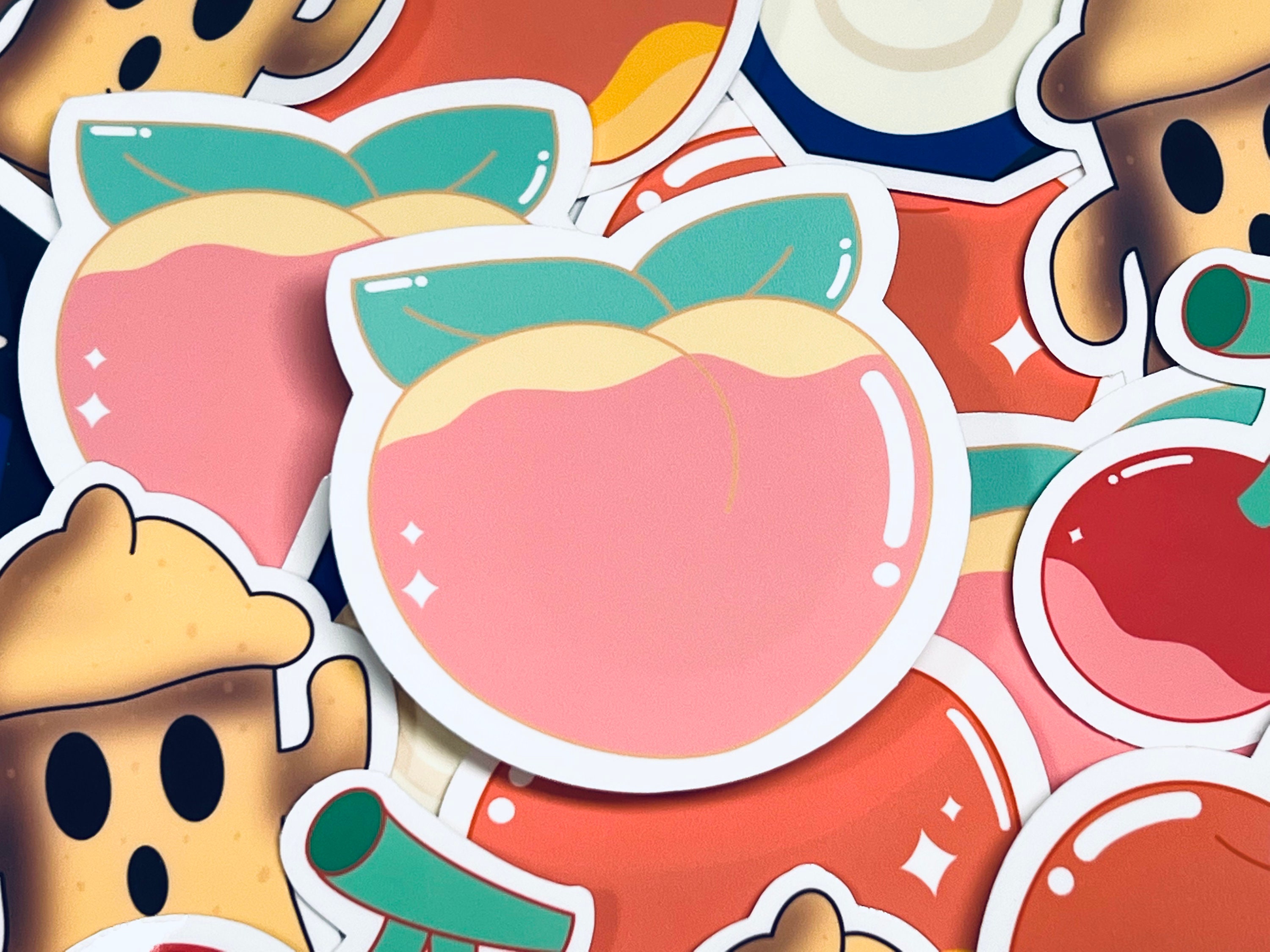 ACNH Items Weatherproof Stickers Matte Laptop Stickers - Etsy