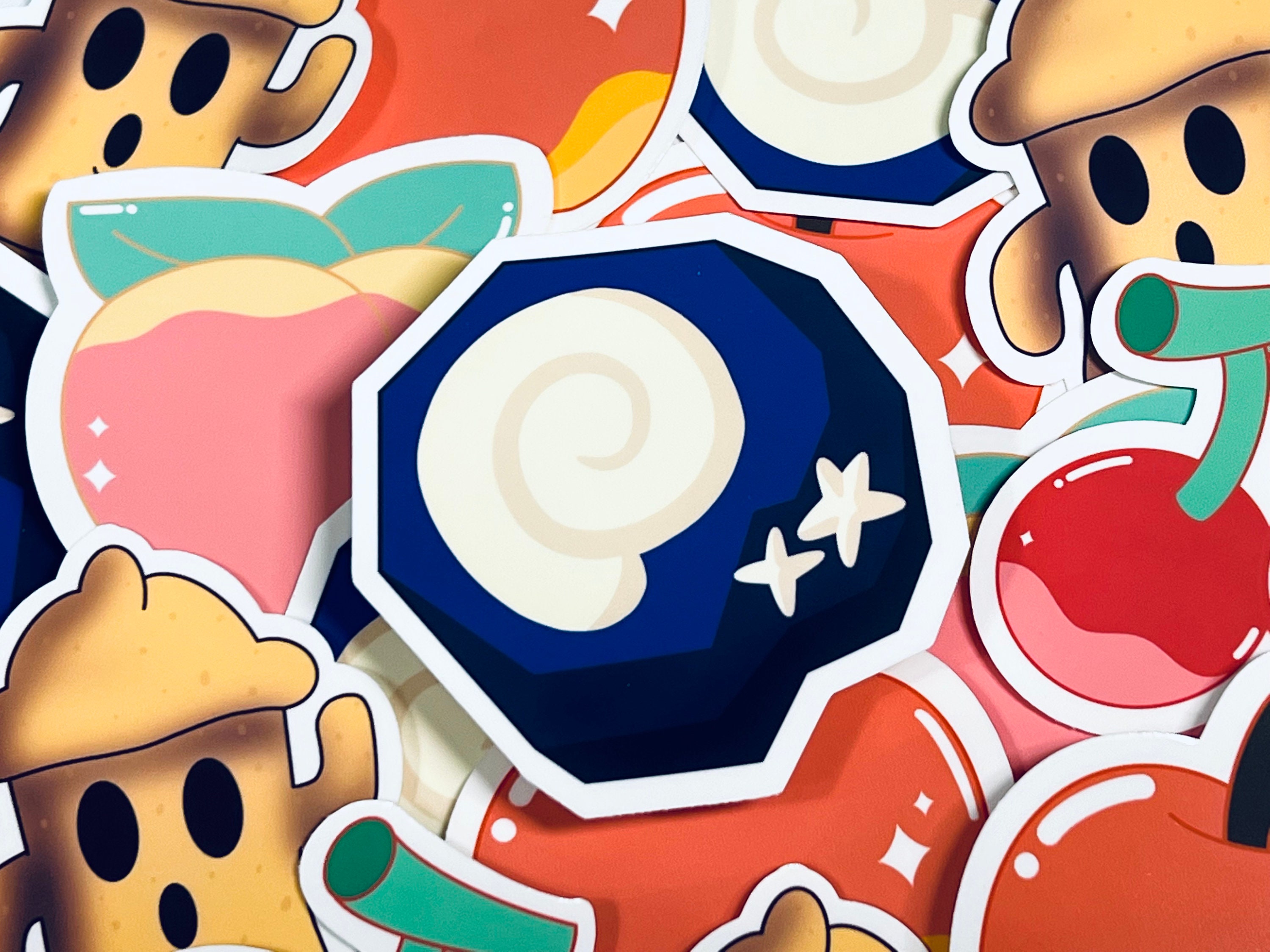 ACNH Items Weatherproof Stickers Matte Laptop Stickers - Etsy