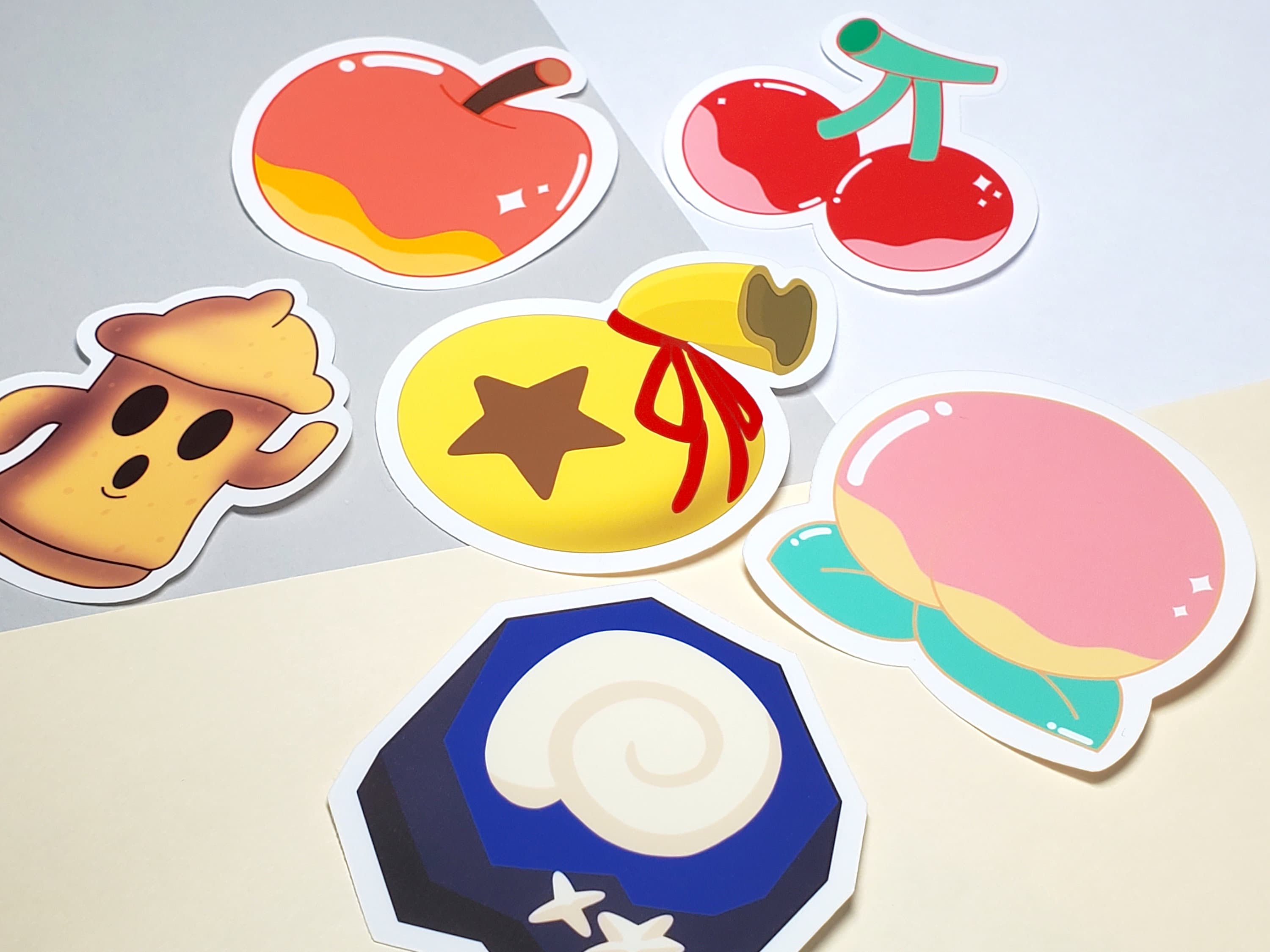 ACNH Items Weatherproof Stickers Matte Laptop Stickers - Etsy