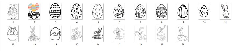 20 Easter Coloring Pages Printable | Peeps Coloring Pages | Easter ...