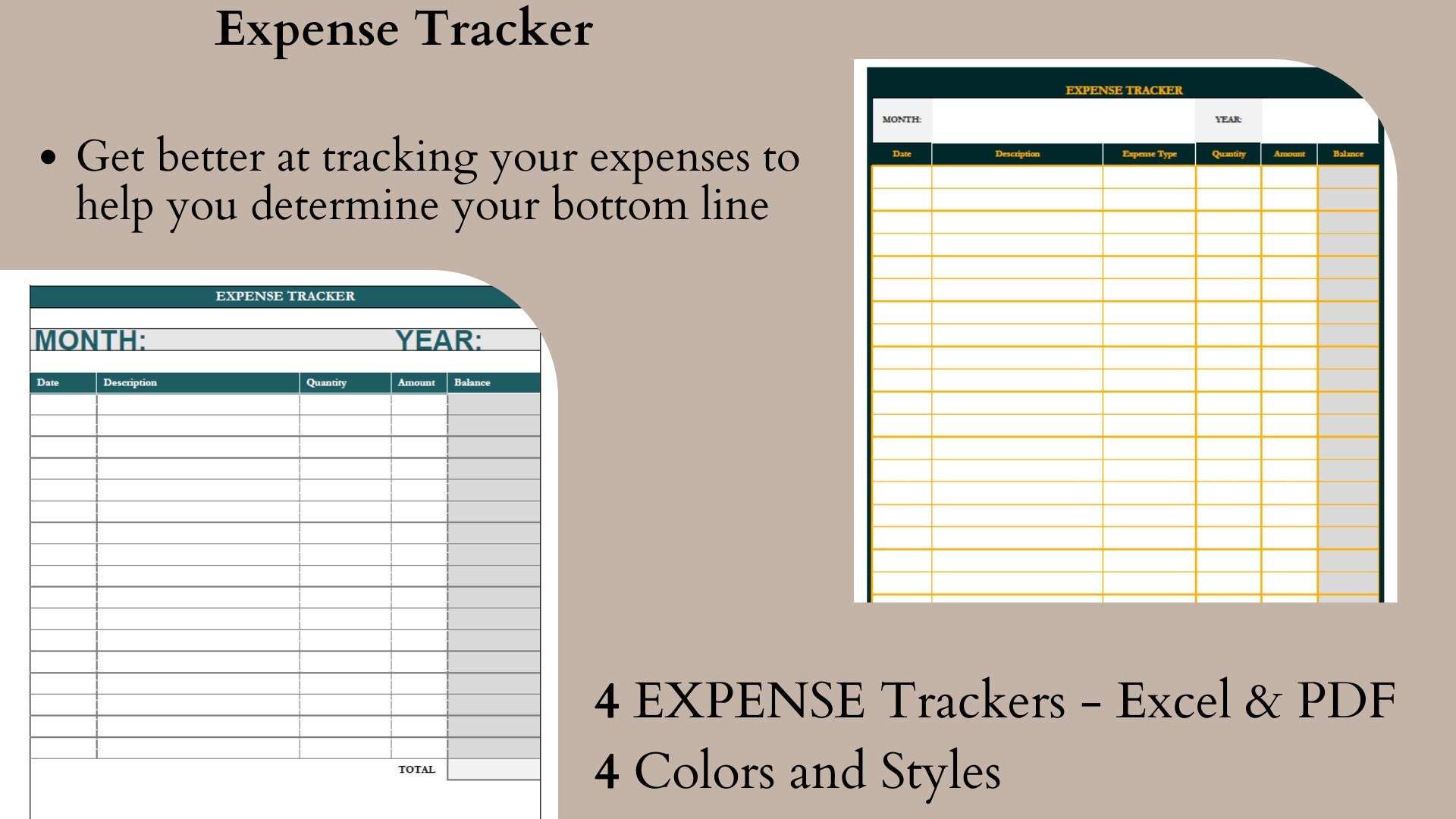 Small Business Expense Tracker Spreadsheet. Expense Tracker Book ...
