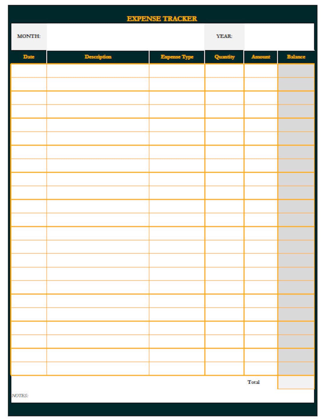 Small Business Expense Tracker Spreadsheet. Expense Tracker Book ...