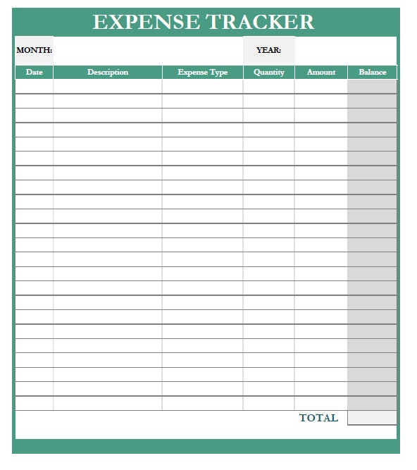 Small Business Expense Tracker Spreadsheet. Expense Tracker Book ...