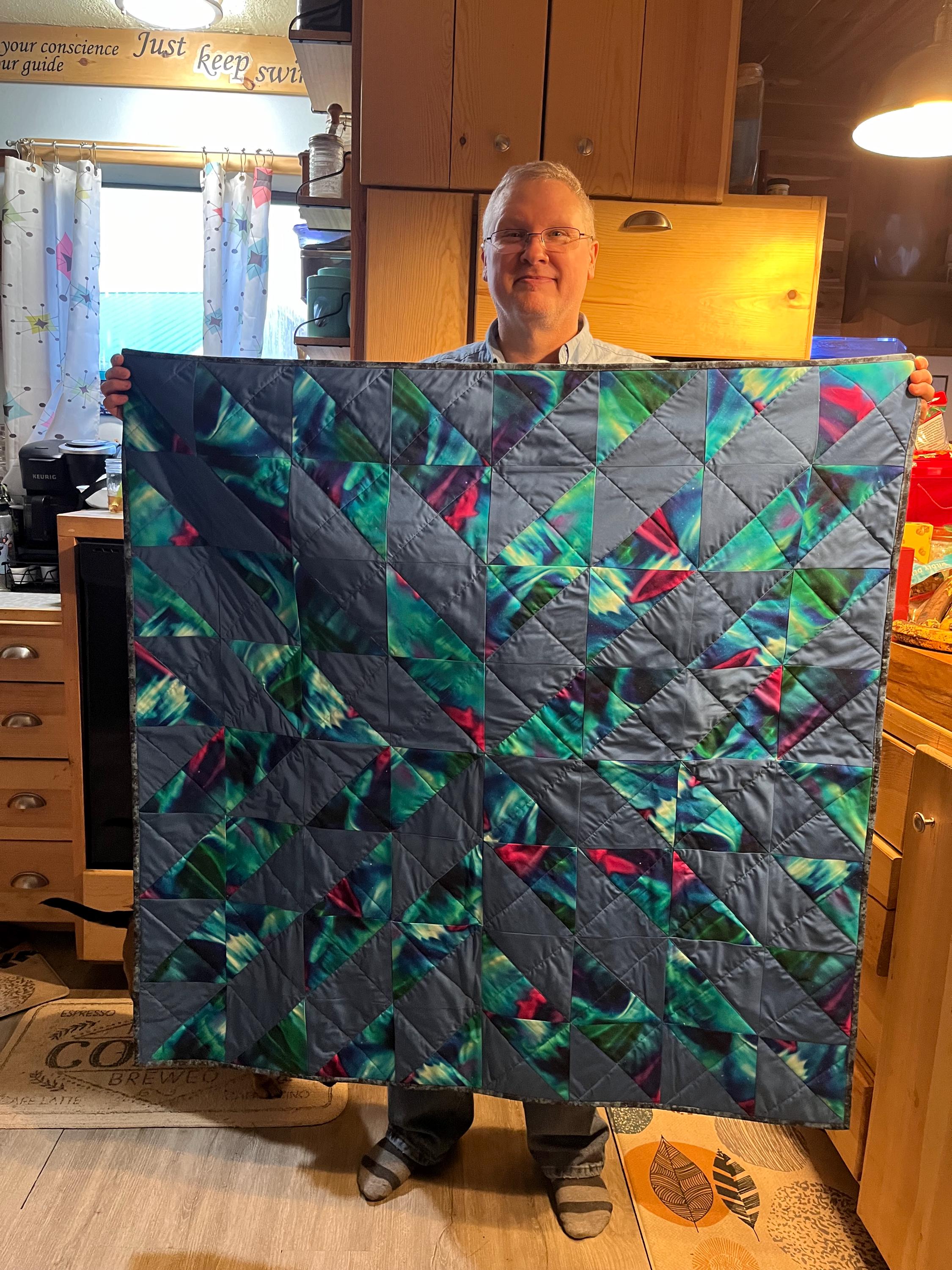 Dancing Northern Lights Quilt - Etsy