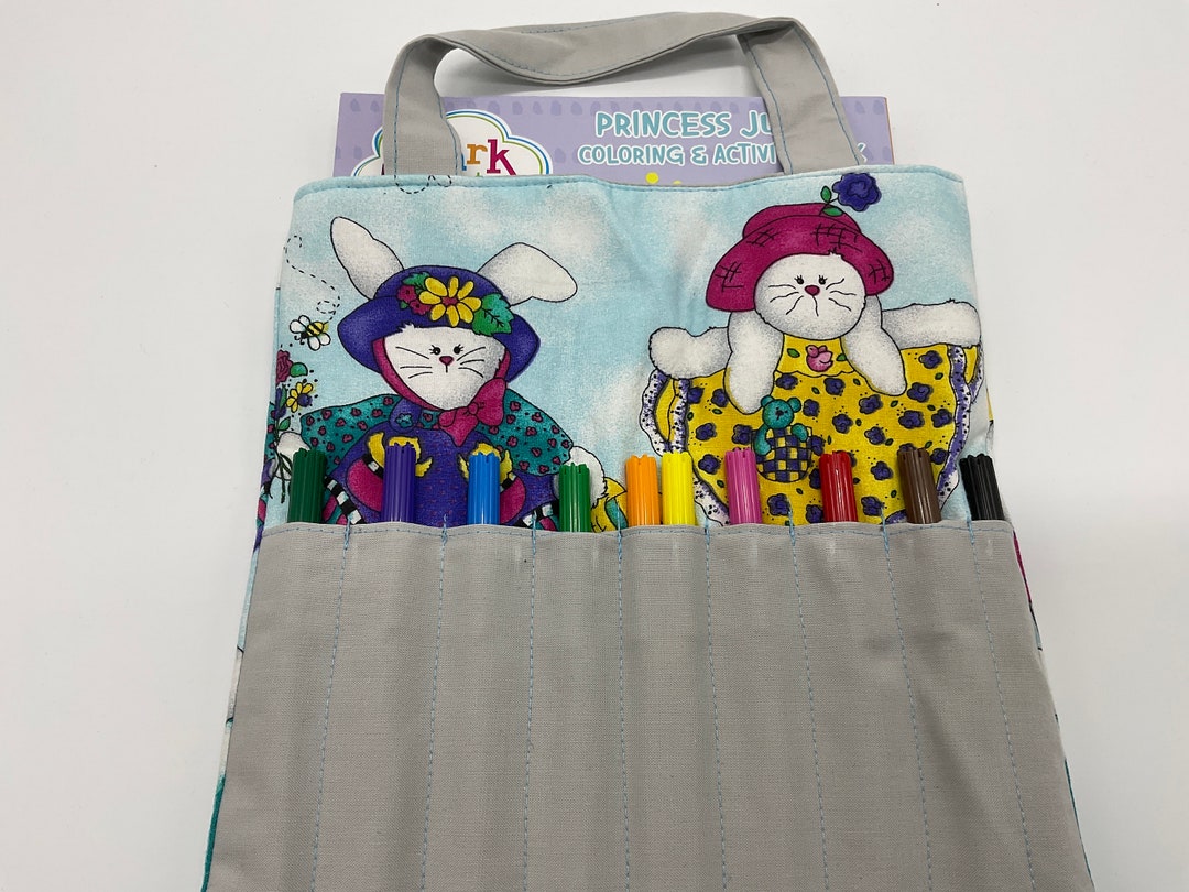 Coloring Activity Bag: Kids Travel Tote With Pencils, or Crayons, or ...