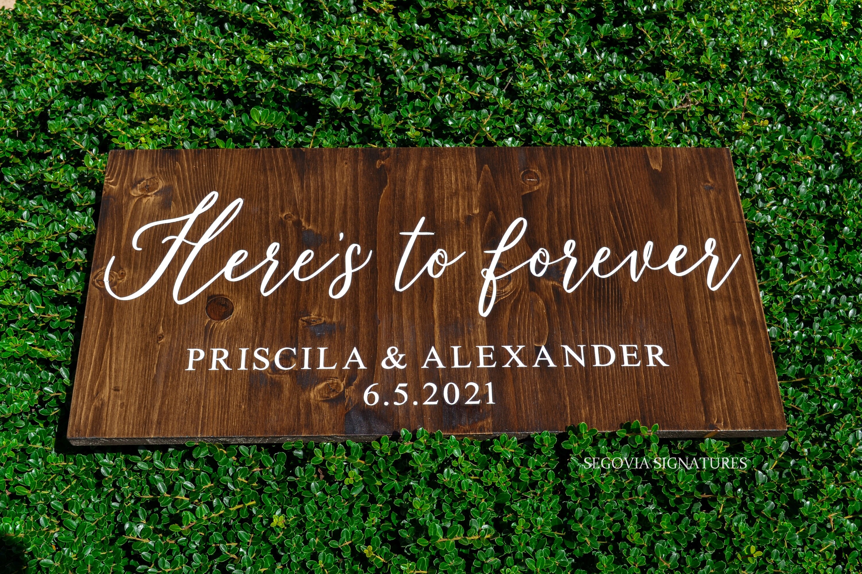 Here's to Forever Engagement Sign Engagement | Etsy