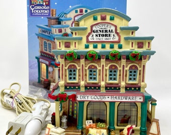 Carole Towne Christmas Village | Etsy